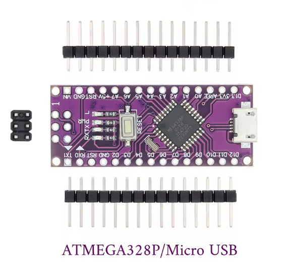 Arduino Nano ATmega328P (Micro USB): продаж, ціна у Києві. Набори та ...