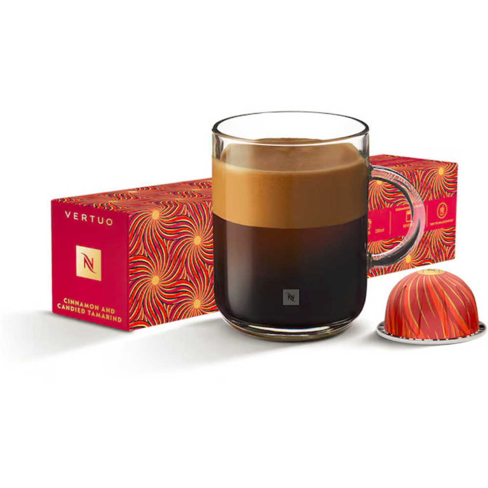 Капсули Nespresso Vertuo Festive Collection Cinnamon & Candied Tamarind ...