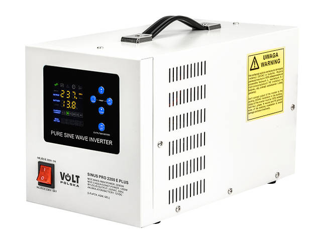 ДБЖ/UPS Volt Polska SINUS PRO 2200E PLUS 12V 1200/2200W (3SPM22012M) (LiFePO4, AGM, GEL), ціна ...