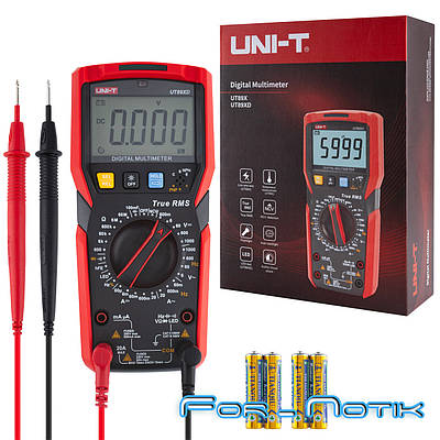 Мультиметр UNI-T UT151C Измерение: V (AC/DC), A (AC/DC), Ω, F, °C/°F. Функции: Data Hold ...