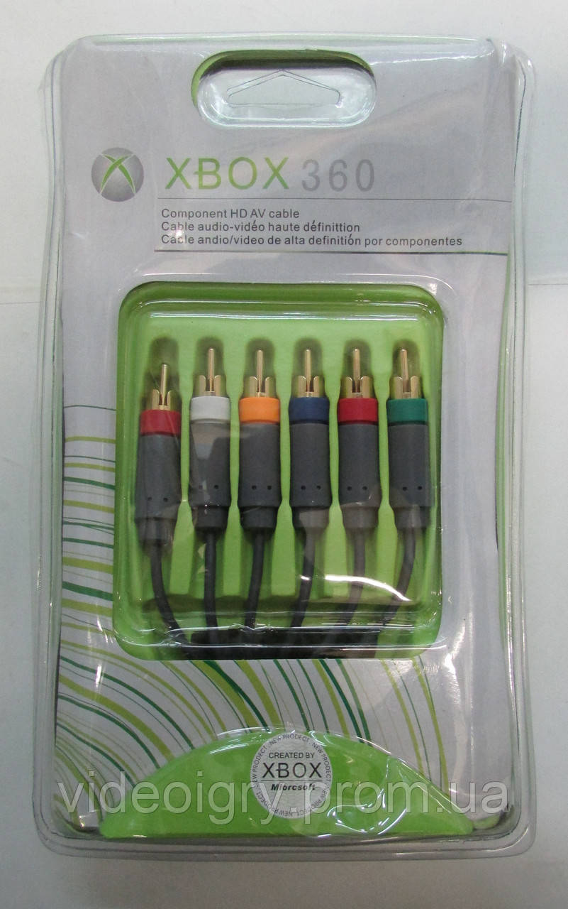 Компонентный кабель XBOX 360,Component HD AV Cable XBOX 360: продажа ...