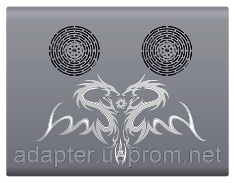 Подставка под ноутбук TTC-G3TZ, 2 Вентилятора , Черного цвета, цена ...