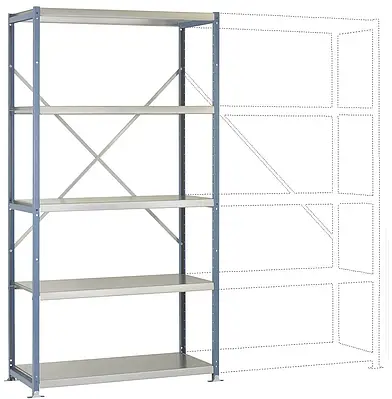 Базовый модуль стойки Manuflex, RP1042.5007, сталь, макс. нагрузка: 500 кг, цена: 26942 ...