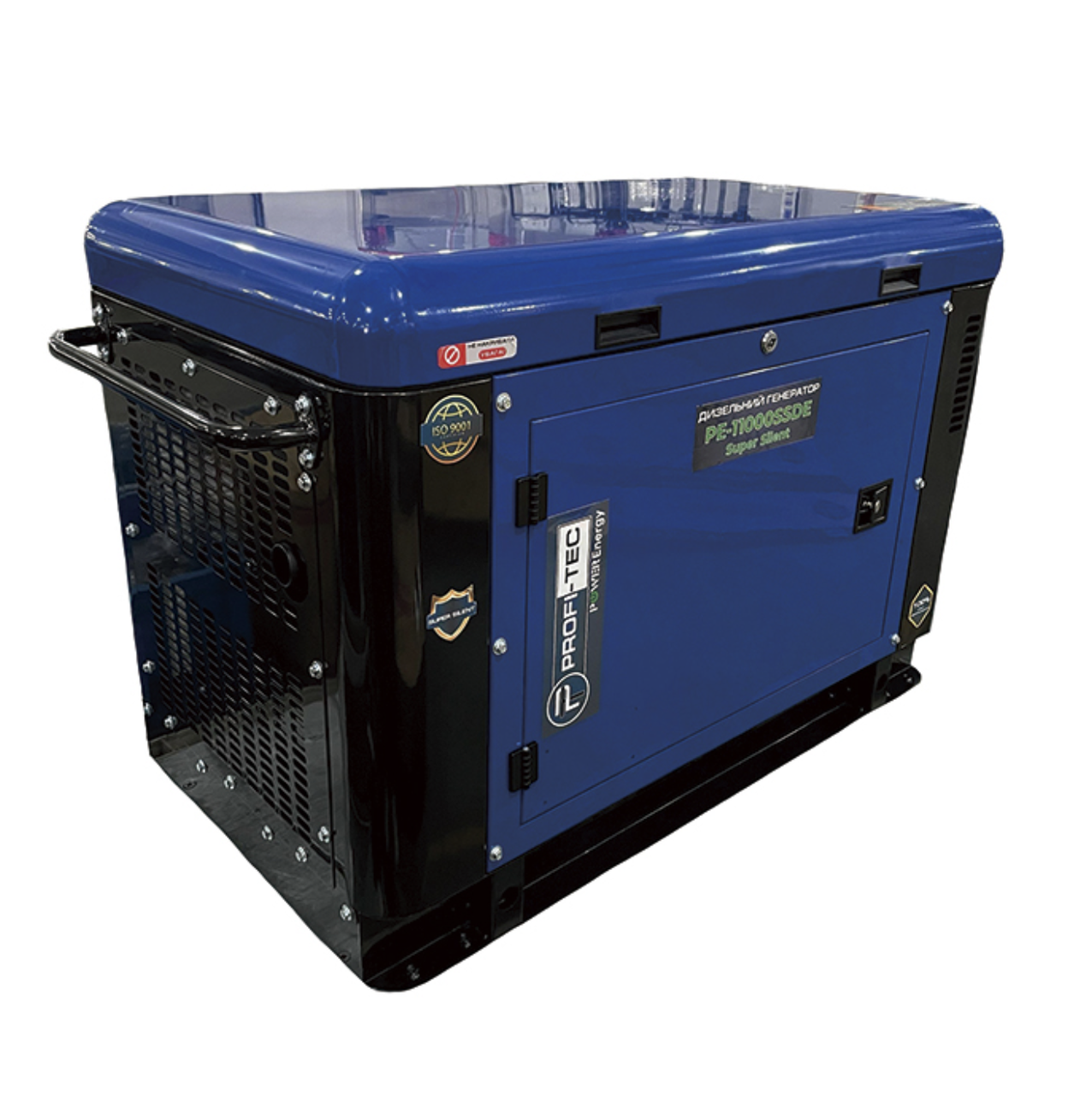 Генератор дизельний PROFI-TEC PE-11000SSDE (12.5 кВА / 10 кВт, 220 В ...
