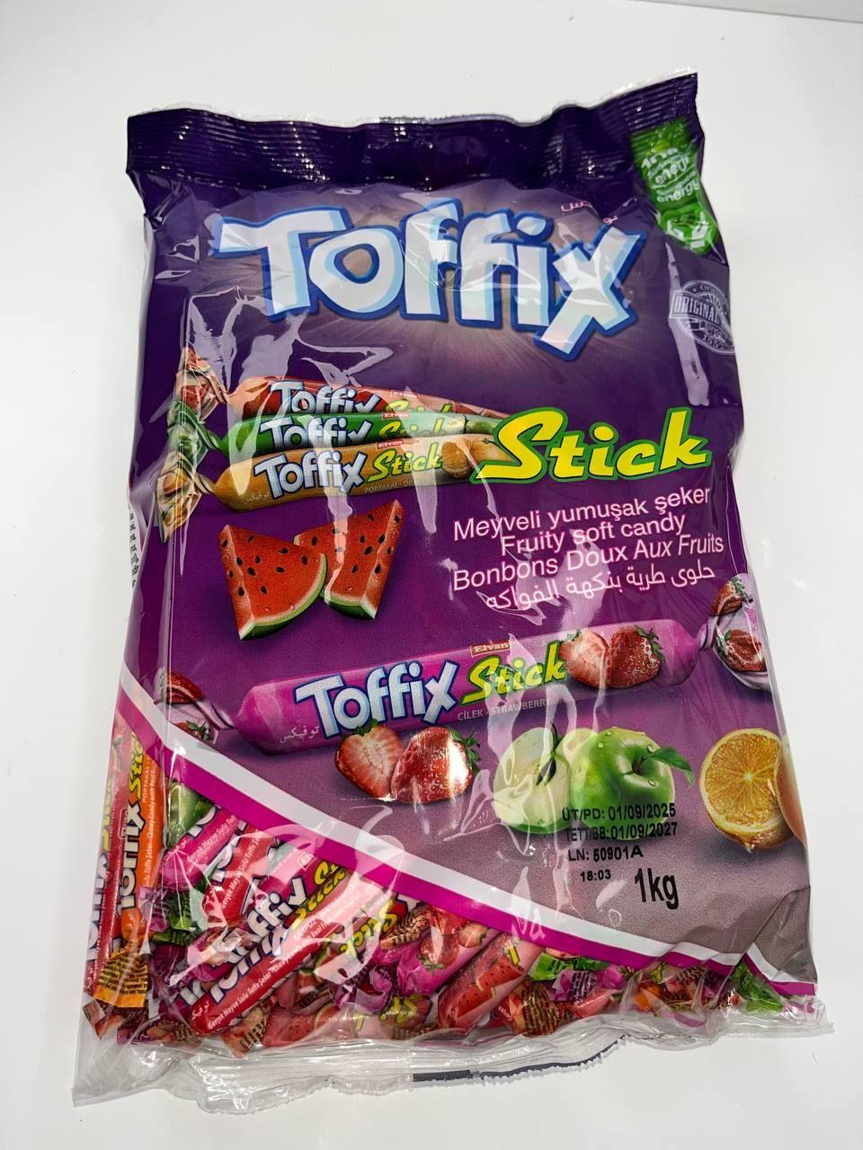 Конфеты Toffix TOFFIX STICK MIX (Тоффикс пакет) 1кг, цена: 261 ₴, купить на Prom.ua