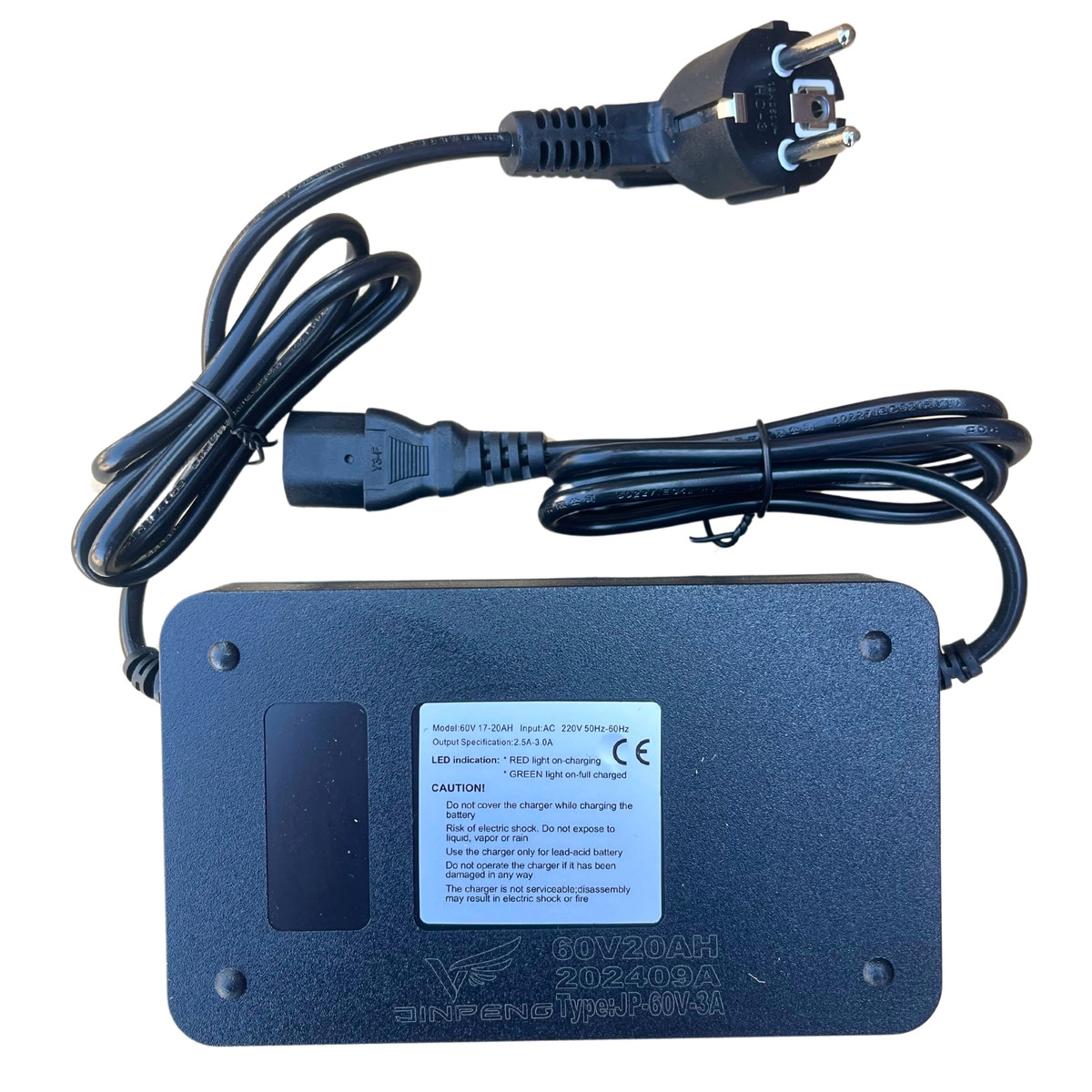 Зарядний пристрій 60V 2.5-3.0A для акумуляторів до 20Ah dozer (Model 4 ...