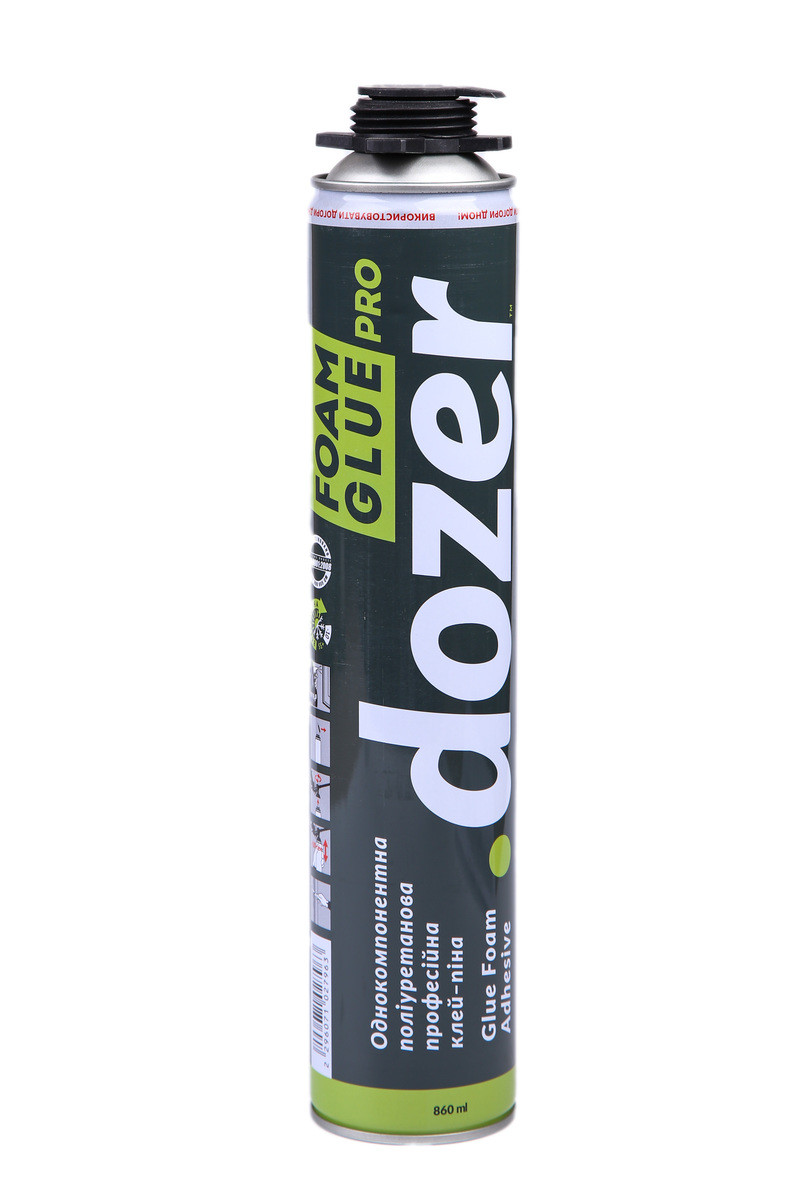 Піна-клей Dozer Profi (860 мл): продаж, ціна у Києві. Монтажна піна від ...