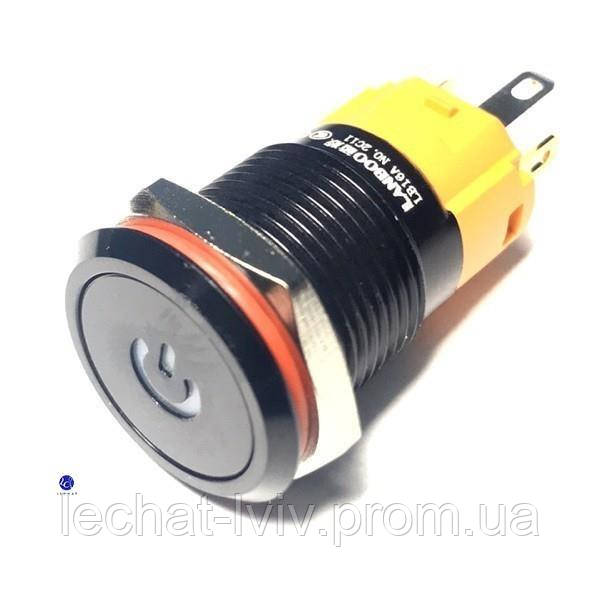 LB16A-P11F-DYR9-24V-A плоская, нормально открытая, без фиксации, символ ...