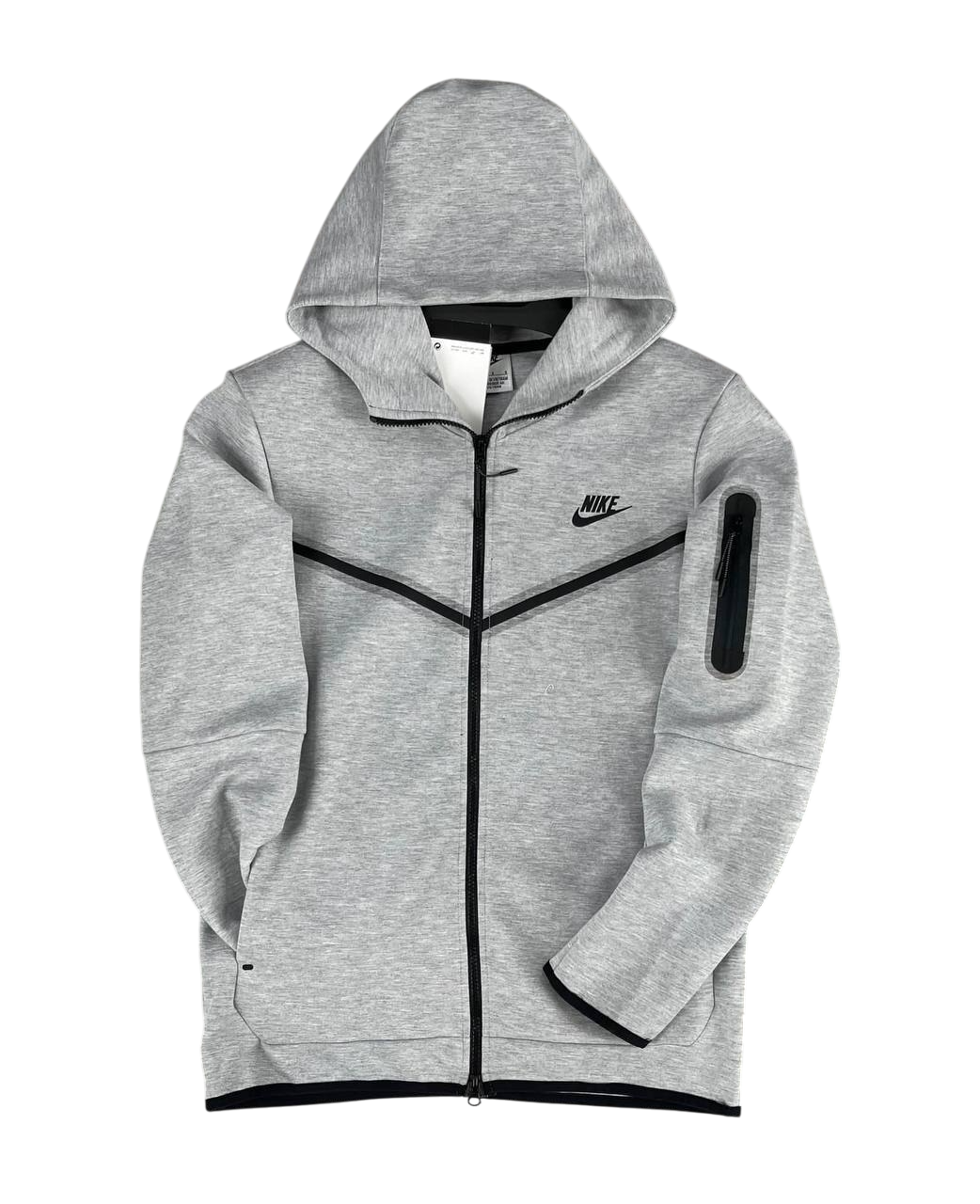 Кофта Nike Tech Fleece сіра, кофта найк теч фліс, ціна: 1814 ₴, купити ...