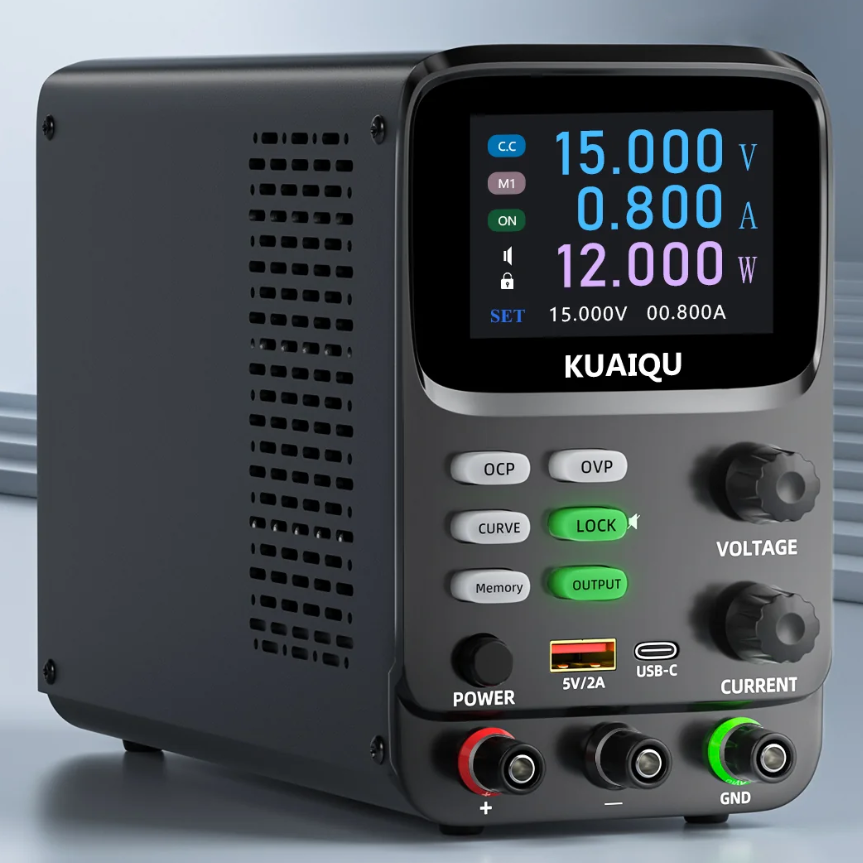 Імпульсний лабораторний блок живлення SPPS-K305 з TFT дисплеєм + RS232 ...