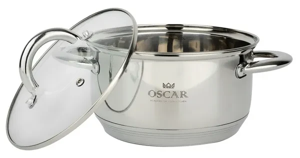 Кастрюля Oscar Chef 18 см, 2.6 л, цена: 469 ₴, купить на Prom.ua