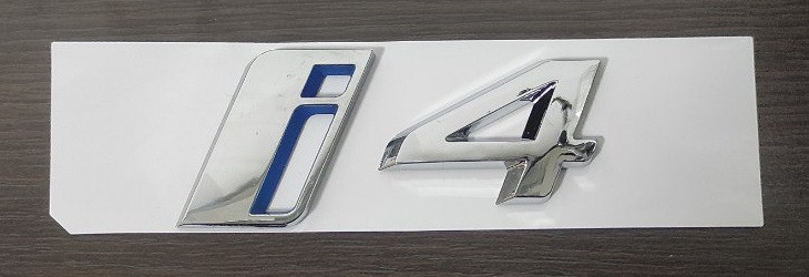 Емблема напис задня i4 на багажник для BMW i4 95х42х33: продаж, ціна у ...