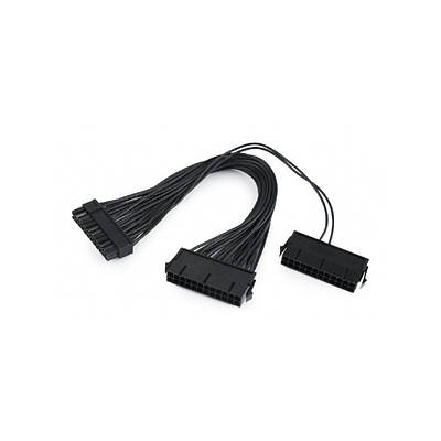 Переходник MB power connector splitter 24-pin, 0.3m Cablexpert (CC ...