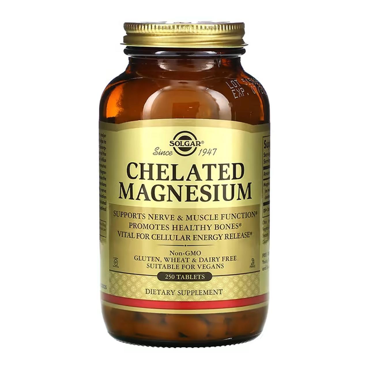 Магний хелат (Chelated Magnesium) 100 мг 250 таблеток SOL-59433 Код ...