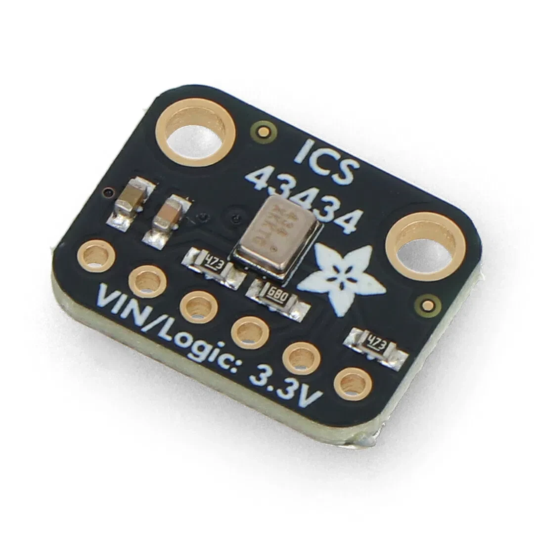 ICS43434 MEMS-мікрофон з інтерфейсом I2S - Adafruit 6049, ціна: 596 ...
