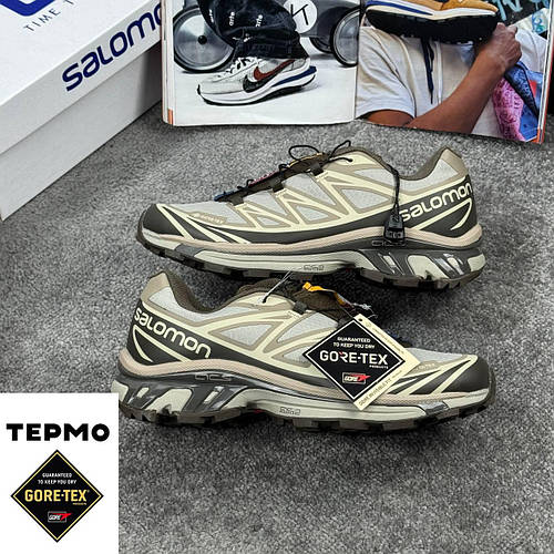 Salomon XT-6 Gore Tex Brown Beige, цена: 4799 ₴, купить на Prom.ua