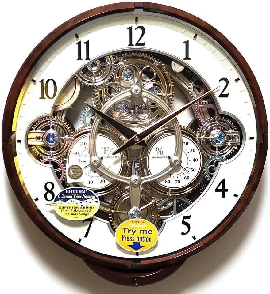 Rhythm Годинник Ścienny 4Mh886Wu23 Melodie Magic Motion, ціна: 37500 ...