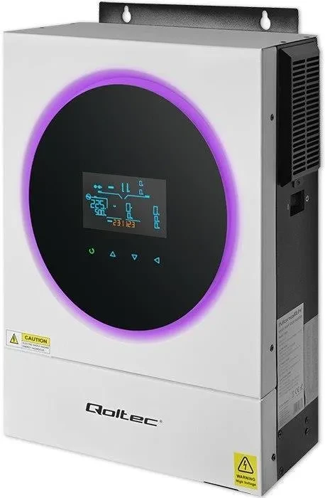Hybrydowy Сонячний інвертор Qoltec Off-Grid 4kVA 4kW 120A MPPT LCD Wi ...