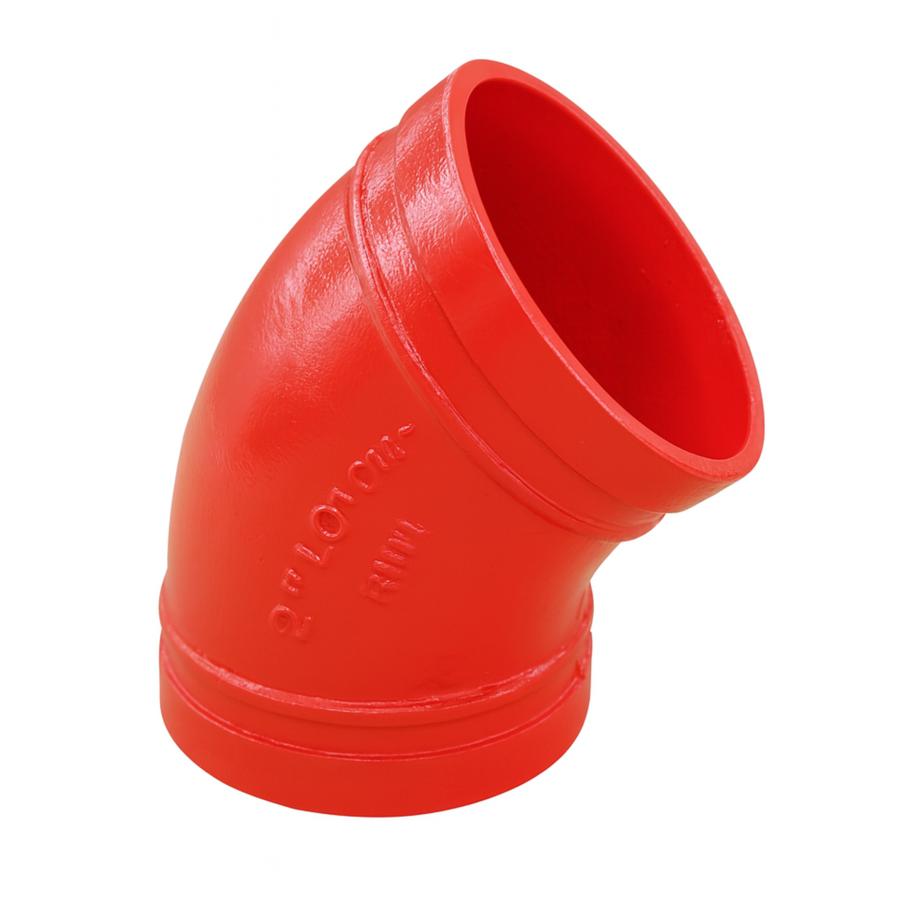 Стандартне коліно грувлок 120 45° DN50 (60,3mm): продаж, ціна у Києві. Вентилі, клапани та муфти ...