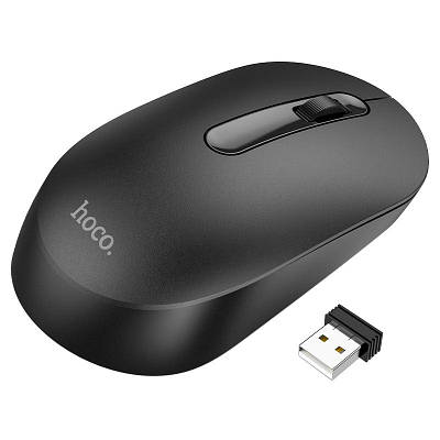 Маніпулятор миша HOCO GM14 Platinum 2.4G business wireless mouse Black, ціна: 251.35 ₴, купити ...