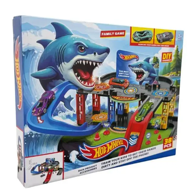 Трасса с горками и паркингом Hot Wheels Snake Garage 38 деталей, цена ...