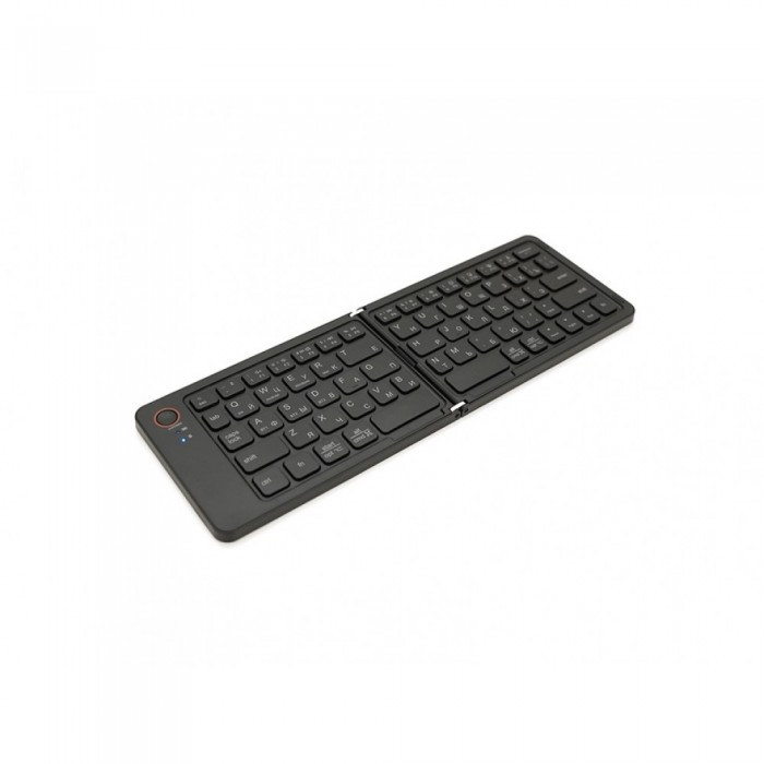 Беспроводная клавиатура bluetooth раскладная 67 клавиш Eng Ru ножничный ...