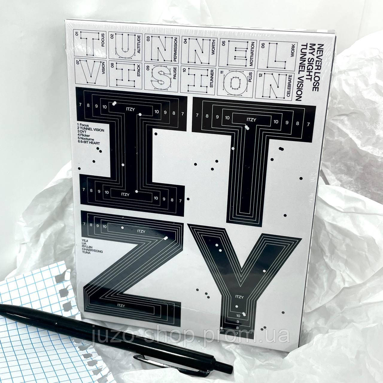 ITZY - TUNNEL VISION ( BOX ver), ціна: 792 ₴, купити на Prom.ua