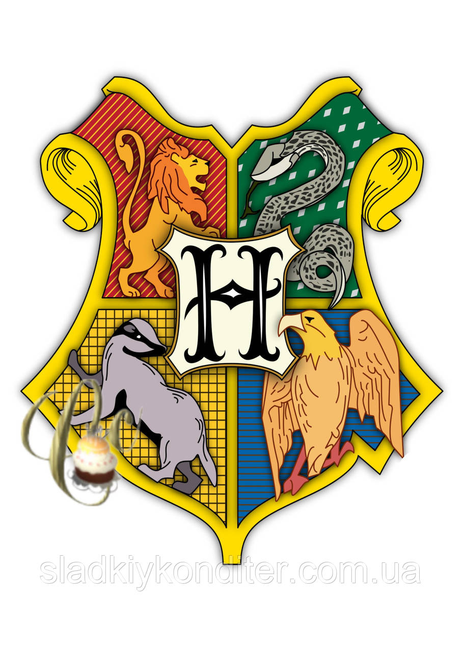 Вафельная рисовая или сахарная картинка Гарри Поттер на торт продажа цена в Харькове