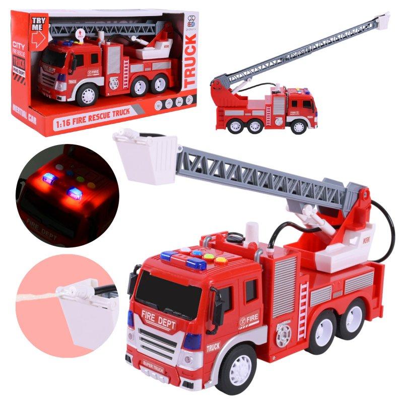 Машина пожежна, звук, світло, ZY228A, ціна: 585.68 ₴, купити на Prom.ua