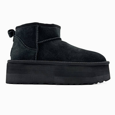 UGG. Ugg Ultra Mini Black Чёрный Platform 40 w hot, цена: 3199 ...