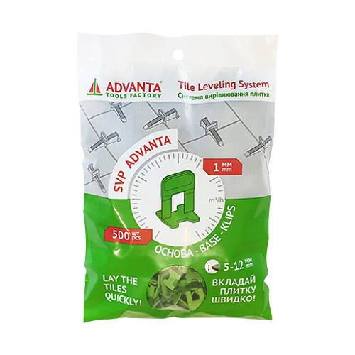 Основа СВП 1 мм Advanta 500 шт (м-х-106), цена: 95 ₴, купить на Prom.ua