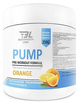 Передтренувальний комплекс, PUMP Pre-Workout Formula, OstroVit, 500 грам (Лимон), ціна: 740 ...