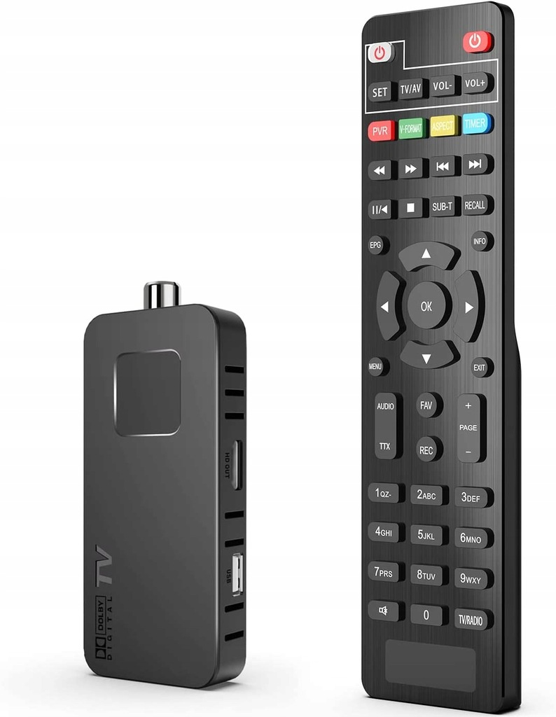 Тюнер dvb-t2 dcolor u8 мини stick hevc h.265, цена: 500 ₴, купить на ...