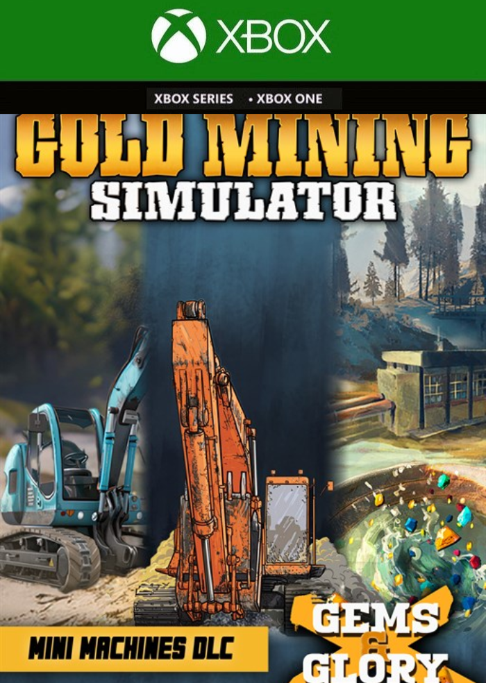 Gold Mining Simulator + Gems & Glory DLC + Mini Mining Machines DLC для ...