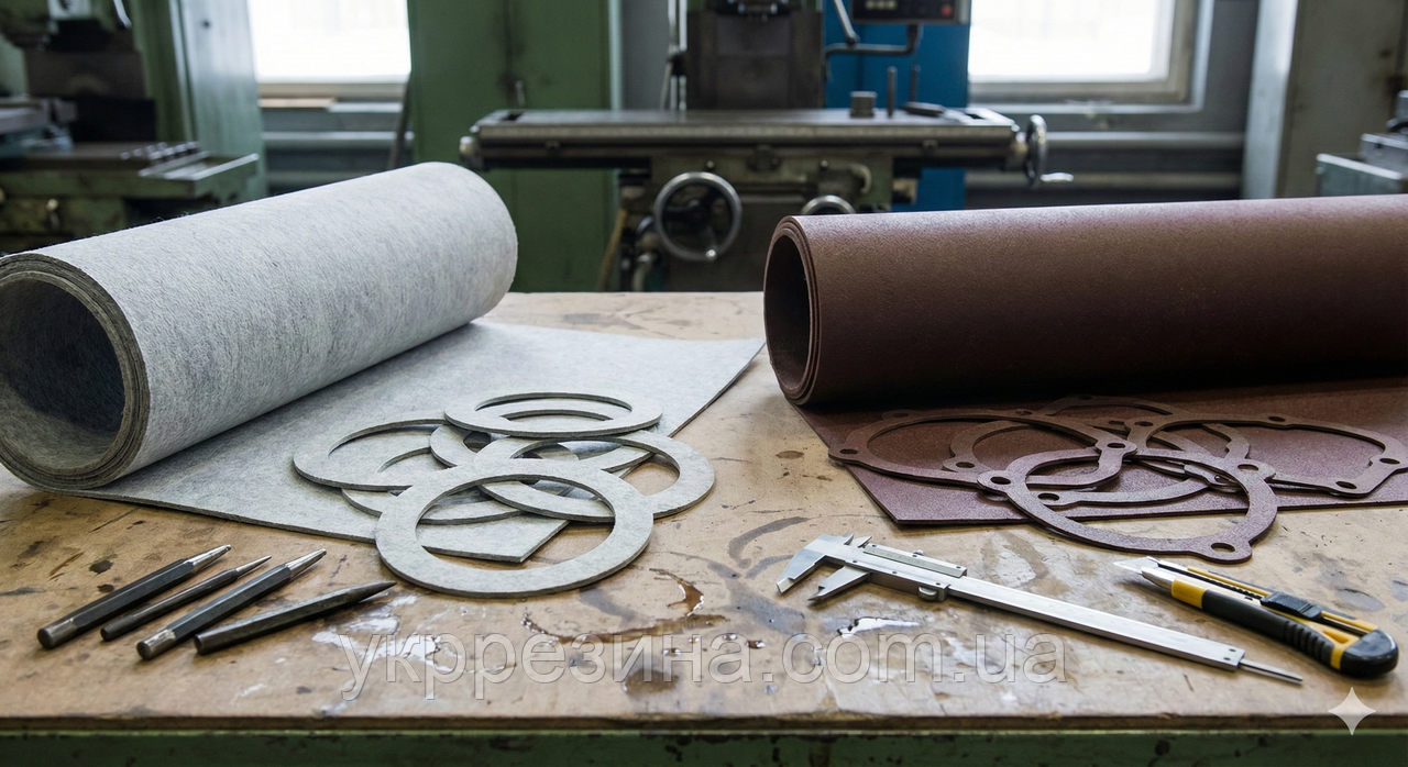 Пароніт ПОН-Б чи ПМБ-1 — різниця для прокладок 🔧