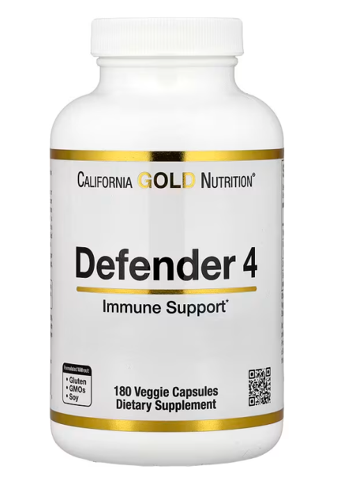 Купити Defender 4 with Vitamin C Vitamin D Zinc & Selenium California ...
