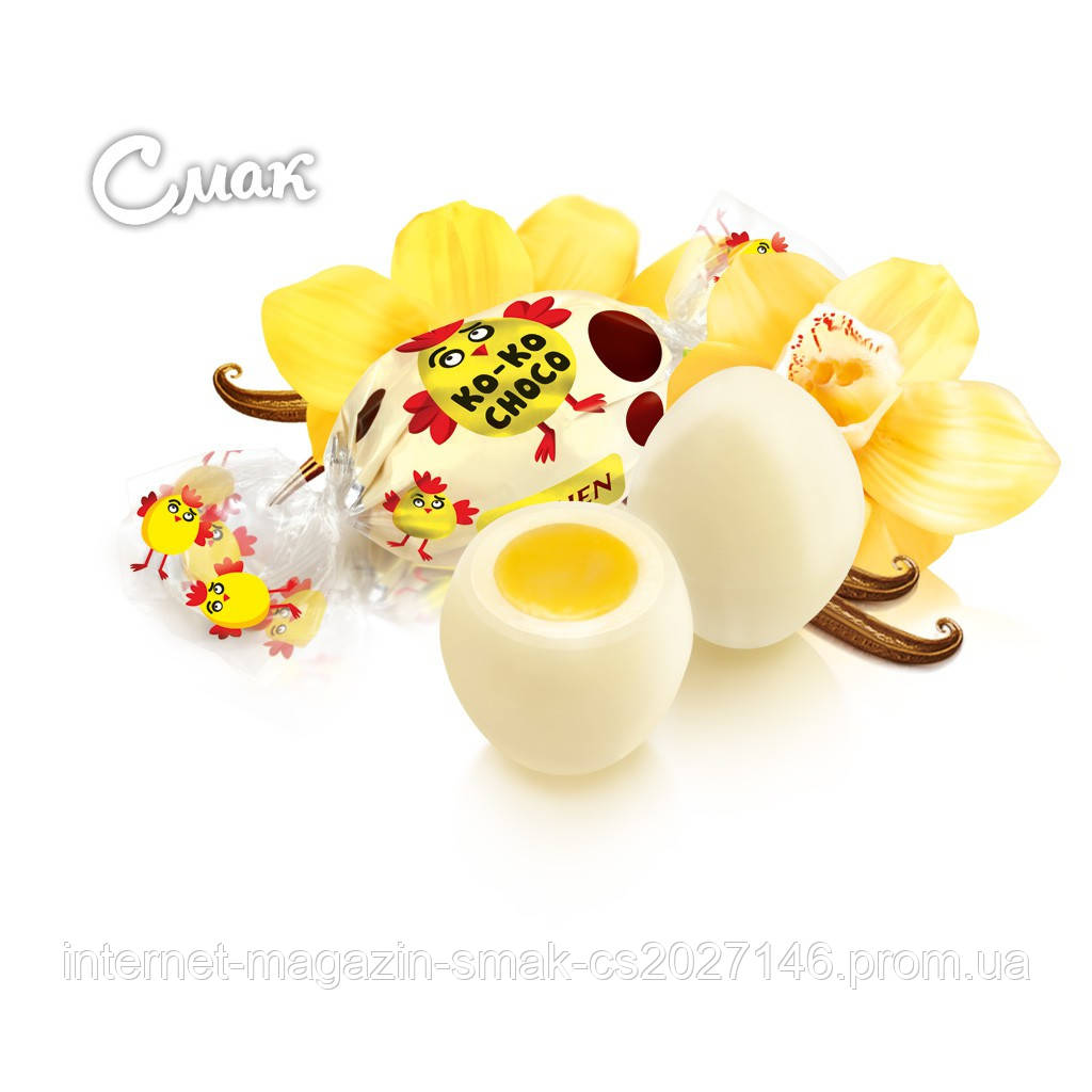 Цукерки Roshen Koko-Choco / Рошен Коко-Чоко білий шоколад (ID#270285095 ...