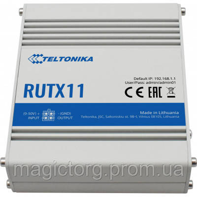 Маршрутизатор Teltonika RUTX11 magic, цена: 18591 ₴, купить на Prom.ua