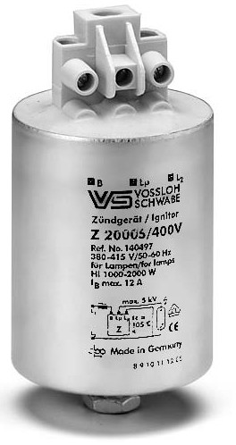Импульсно зажигающее устройство (ИЗУ) Type Z2000S/400 140497 VS ...