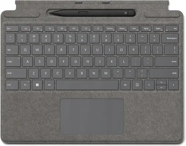 Microsoft Surface Pro Keyboard With Slim Pen Platinum (8X600220), цена ...