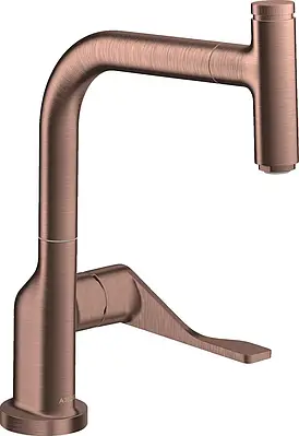 Змішувач Axor Citterio 230 Semi-Pro Czerwony Złoty Polerowany 39840300 ...