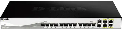 D-Link Stackable SmartPro Switch including 4 x 10G SFP+ ports - Fiber ...