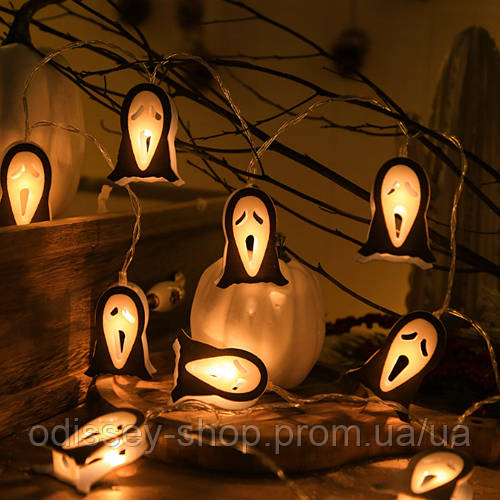 Гирлянда "Призрак" 10 шт, на батарейках, цена: 337 ₴, купить на Prom.ua