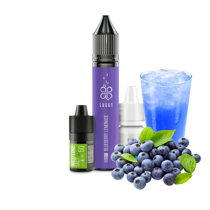 Чорничний лимонад Набір для самозамісу Lucky Blueberry Lemonade 30мл ...