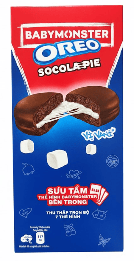 Купить Шоколадні тістечка Oreo Socola-Pie BabyMonster Chocolate 168г ...