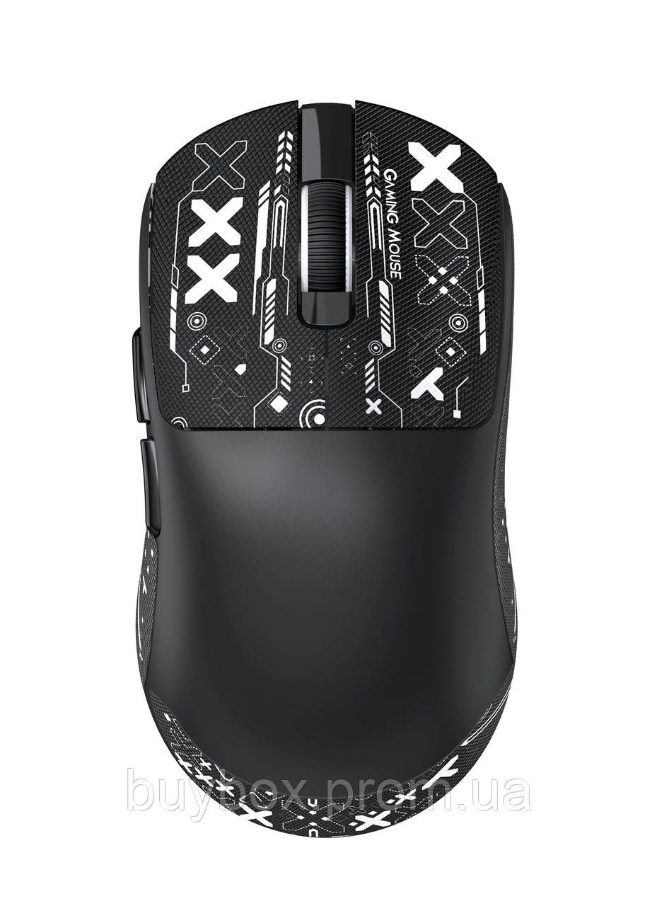 Миша бездротова T-Wolf X9 Print PAW 3311 12000 DPI 2.4G Bluetooth Black ...