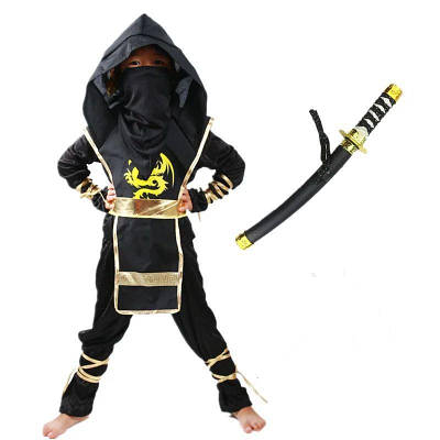 Костюм Ниндзя Самурай "Золотой дракон" ABC L (120-130 см), цена: 1299 ...