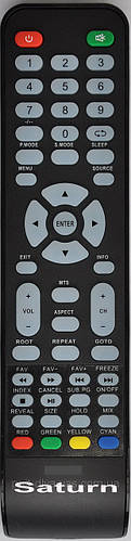 Купити Пульт від телевізора SATURN TV LED 242, LED 19A, ціна 175 грн - Prom.ua (ID# 31704431)