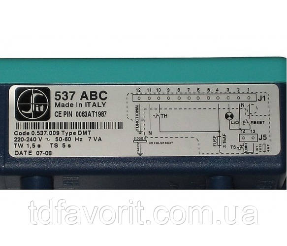 Блок электронного управления SIT 537 ABC 0.537.009 (ID#500060985), цена ...