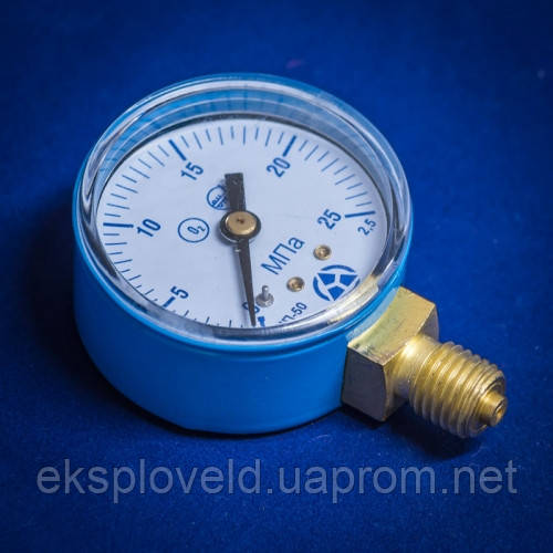 Манометри тиску для газових редукторів (С2Н2, С3Н8, О2, Ar, CO2, N, He ...